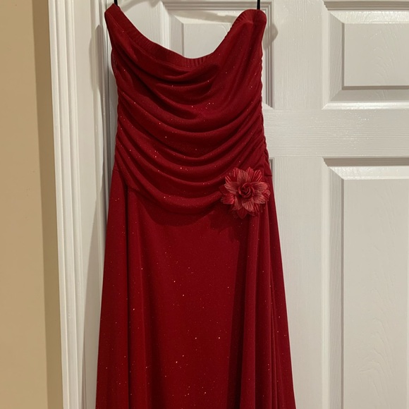 Ruby Rox | Dresses | Ruby Rox Sparkling Red Dress | Poshmark
